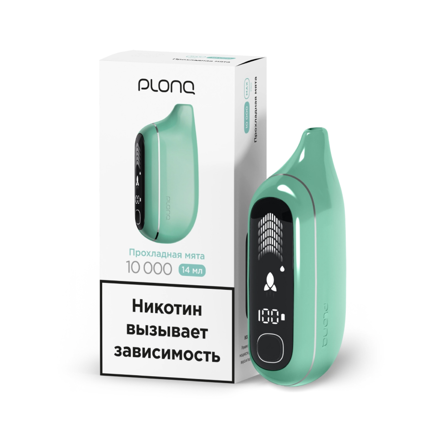 Купить Электронная сигарета Plonq Max Pro "Прохладная Мята" 1 шт/уп в Интернет-магазине